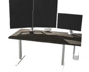 Ergonomic Home Reading Workstation - Radiology Reading Desk