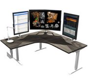Ergonomic Home Reading Workstation - Radiology Reading Desk